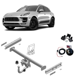 Porsche Macan Retractable Towbar kit BRINK EuroFit Towbars & Electrics ...
