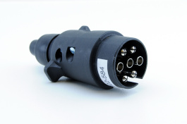 7 Pin Round Trailer Plug - 7 Pin Large Round Trailer Connector EuroFit ...